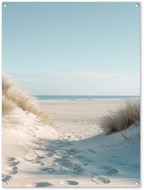 Tuinposter 90x120 cm - Tuindecoratie Duinen - Planten - Zomer - Natuur - Poster voor... | bol