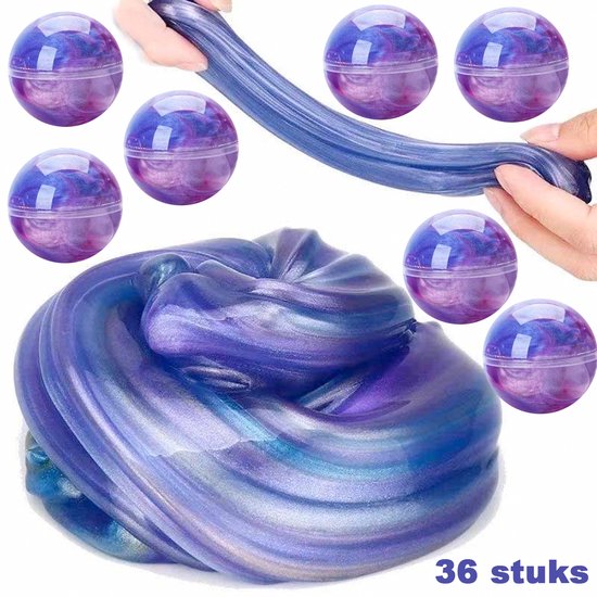 Slijm-36 stuks Slime Ball-Rekbaar-niet plakkerig-stressverlichting en ...