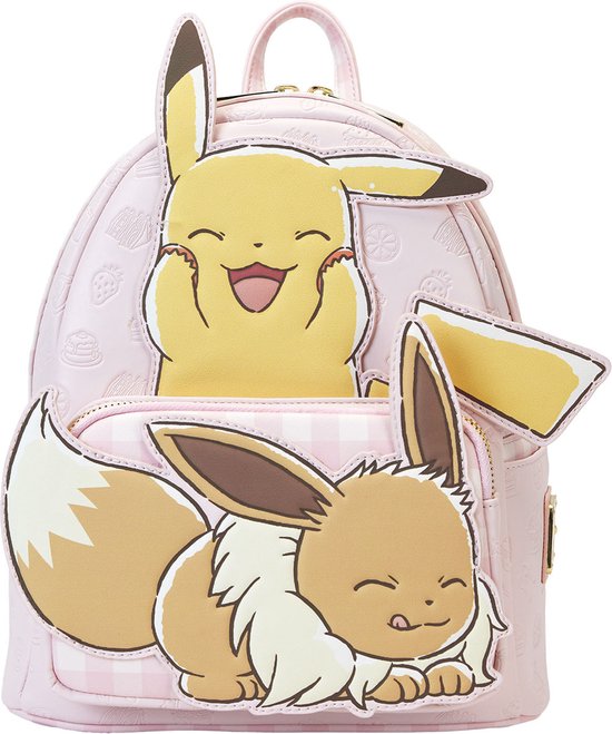 Loungefly Backpack Pokémon Pikachu and Eevee | bol
