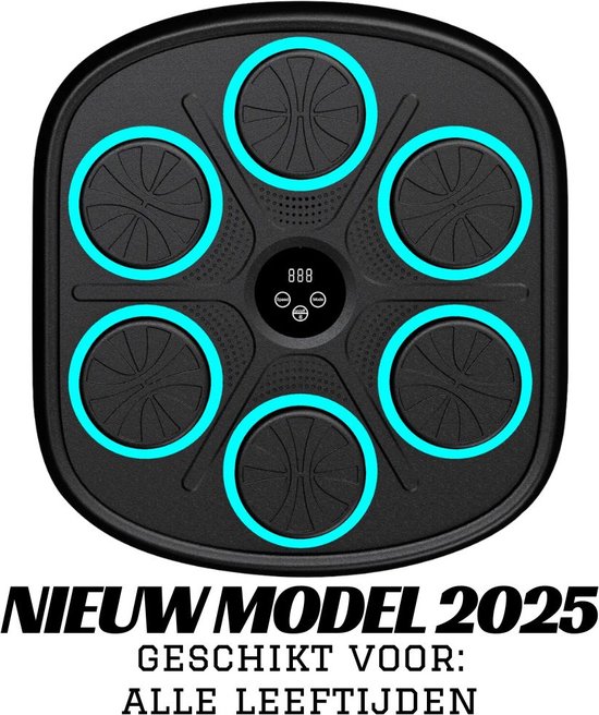 Boksmachine - Boksbal - Bokszak - Digitale Boksmachine met Bluetooth ...