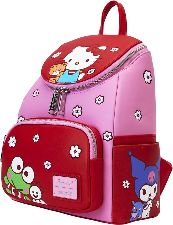 Loungefly - Sanrio Hello Kitty & Friends Color Block Mini Rugzak | bol