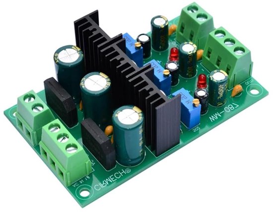 LM317LM337 Step-Down Power Module Regulated Performance Card Filter Rectifier Double... | bol