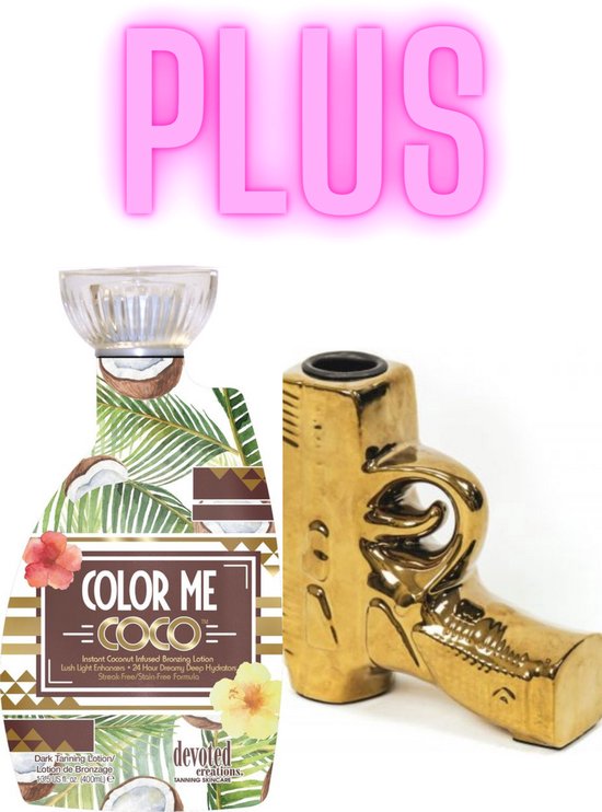 Devoted Creations Color me Coco 400 ml PLUS Pistool Goud | bol