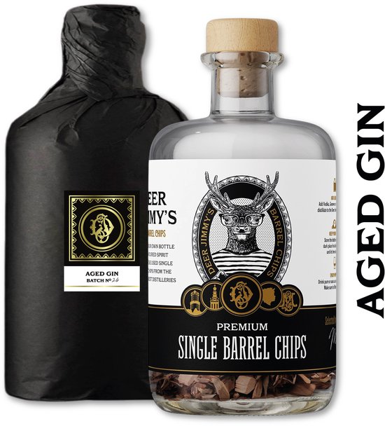 Deer Jimmy's® Make Your Own Barrel Aged Gin - Portugees Citrus Gin Cask ...