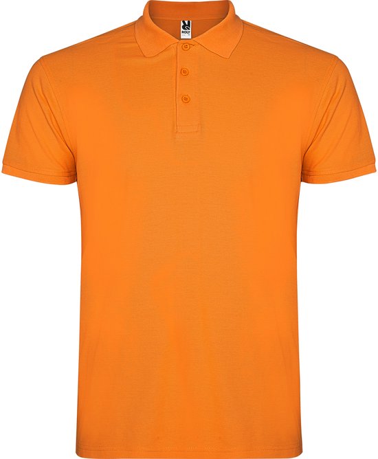 Roly - Star Polo - Orange 31 maat XXL | bol