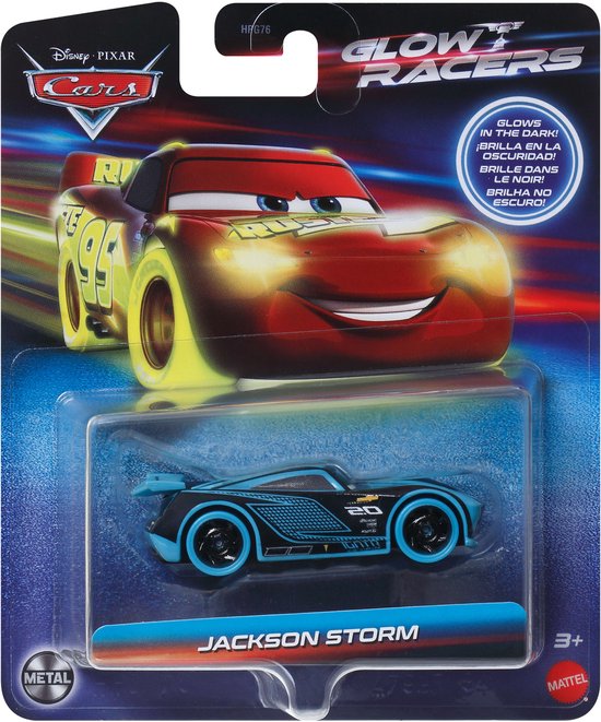 Disney Pixar Cars Disney and Pixar Cars Glow Racers Jackson Storm, Auto ...