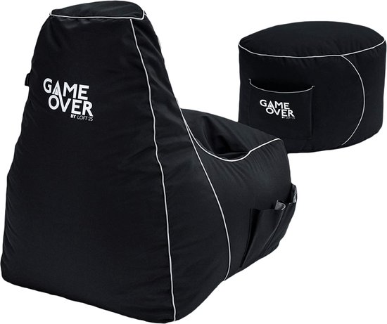 Gaming Zitzak Voetenbankje - Woonkamer Beanbag - Zitzak stoel voor game ...