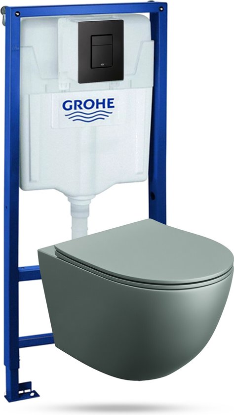 Inbouwreservoir Complete Toiletset Grohe Solido 39069000 - Inbouw WC ...