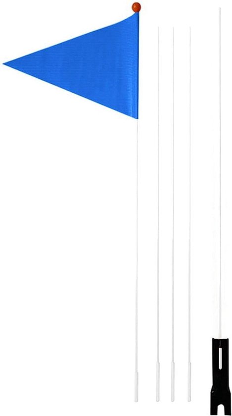 Reflecterende veiligheidsvlag voor fietskarren - waterdicht - 22 m ...