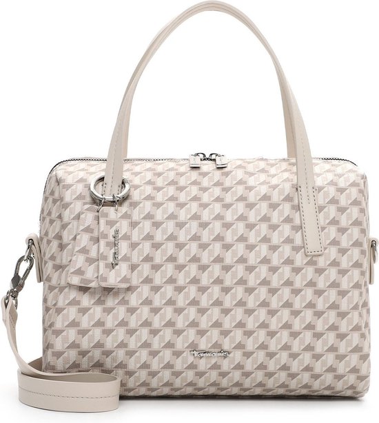 Tamaris Handtas Schoudertas Francesca Bowlingbag Beige | bol