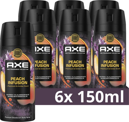 AXE Fine Fragrance Collection Premium Deodorant Bodyspray - Peach ...