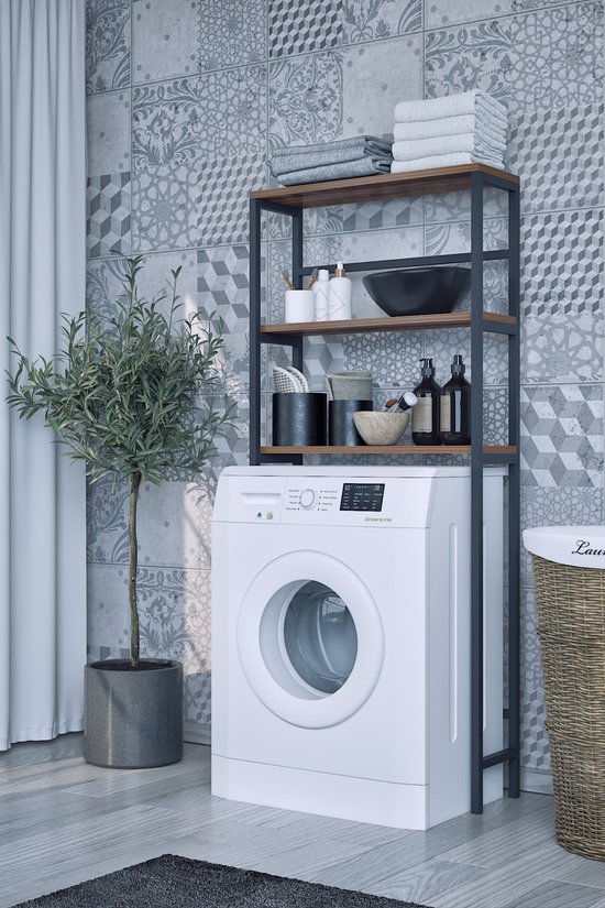 Wasmachine Kast| Wasmachine Rek| 3 Laags| Wasmachine Ombouw ...