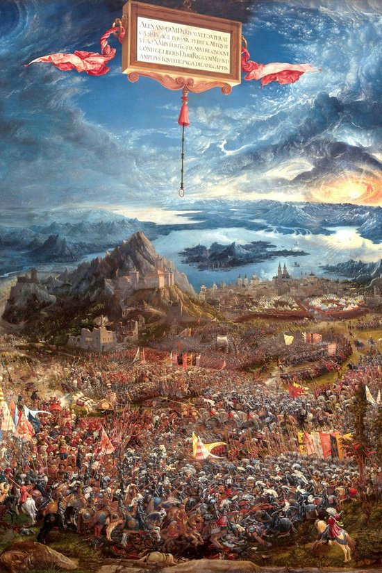 Albrecht Altdorfer - Battle of Issus - Slag bij Issus - 3:2 | bol