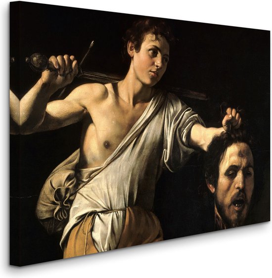 Caravaggio - David with the Head of Goliath - David met het hoofd van ...
