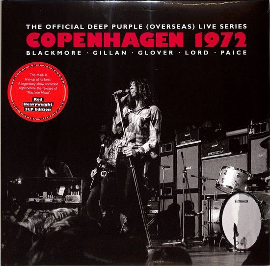Copenhagen 1972 - Deep Purple Red Vinyl, Deep Purple | Muziek | bol