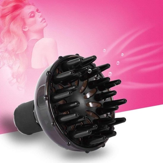 Diffuser Attachment - Adjustable Hair Diffuser for Blower Dryer - Curly ...