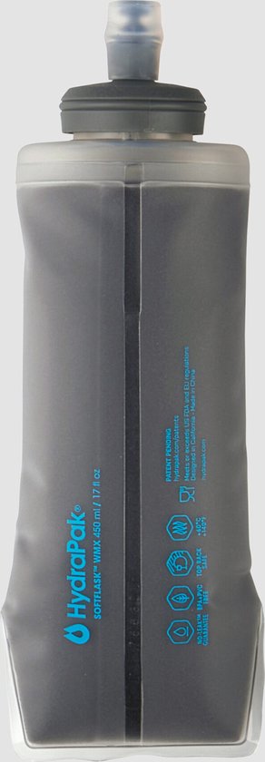 Ultimate Direction | Body Bottle 450 Insulated | Soft Flask | 450 ML | Gray | One Size - | bol
