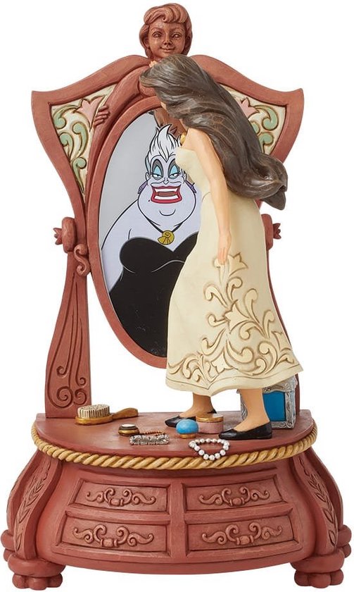 Disney Traditions Sinister Reflections (Vanessa Vanity Mirror Figurine ...