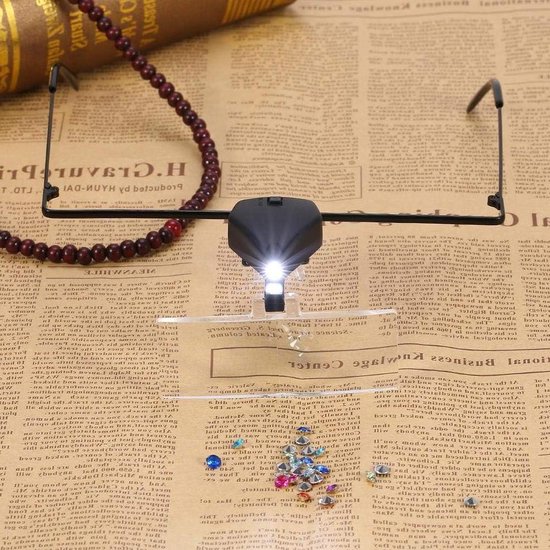Magnifying Glasses with LED Headband - Illuminated Magnifier for ...