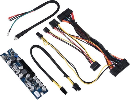 Voedingsmodule pc-voeding 12V-ingang 300W met verbinding-AUX-SATA-kabel ...