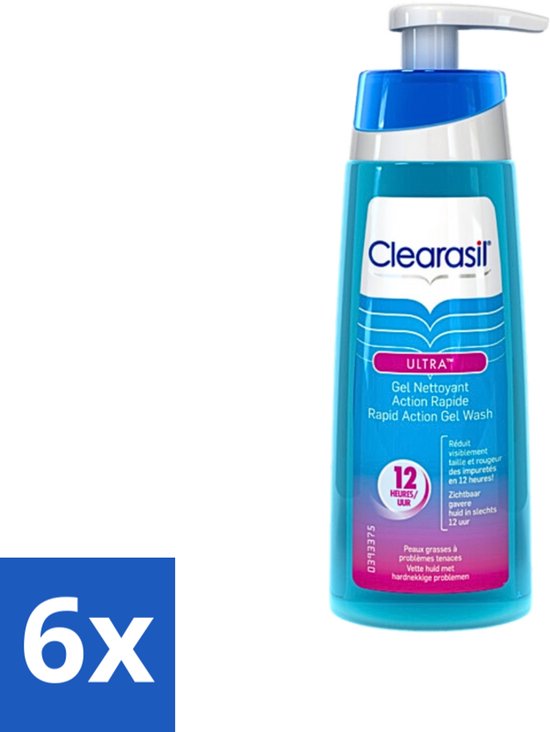 Clearasil - Ultra Rapid Action Scrub Wash - Reinigingsgel - 200 ml ...