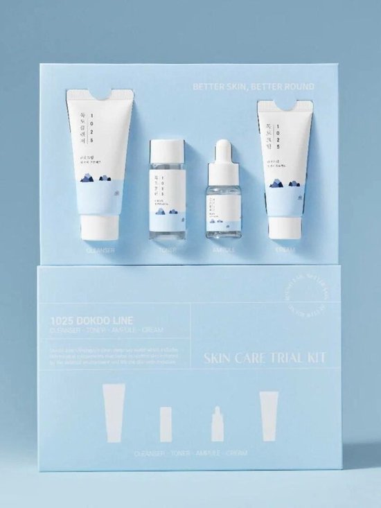 Round Lab 1025 Dokdo Line Skin Care Trial Kit [mini travel set ...