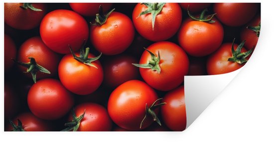 Muurstickers - Sticker Folie - Groente - Rood - Tomaten - 120x60 cm ...