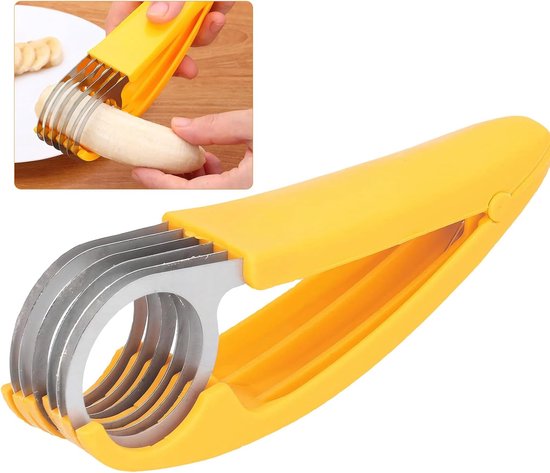 Handige Snijder voor Fruit en Groenten met Ergonomische Grip en Veilig ...