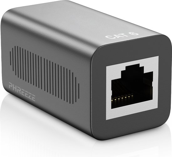 RJ45 Koppelstuk - UTP Koppelstuk - CAT5e / CAT6 adapter - Verlengstuk ...