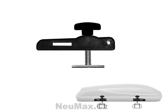 Universele T gleuf montage set voor dakkoffer - skibox | bol