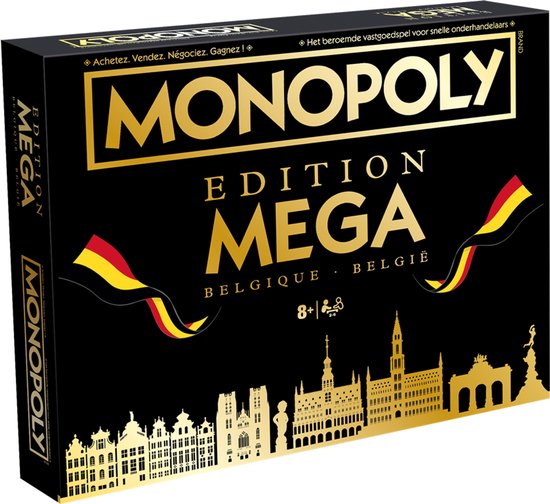 Monopoly Mega Edition Belgie - Bordspel | Games | bol