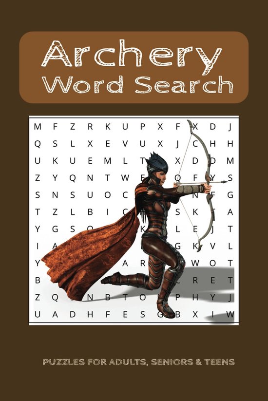 Archery Word Search Puzzle Book: Word Searches with Epsy to Read Print ...