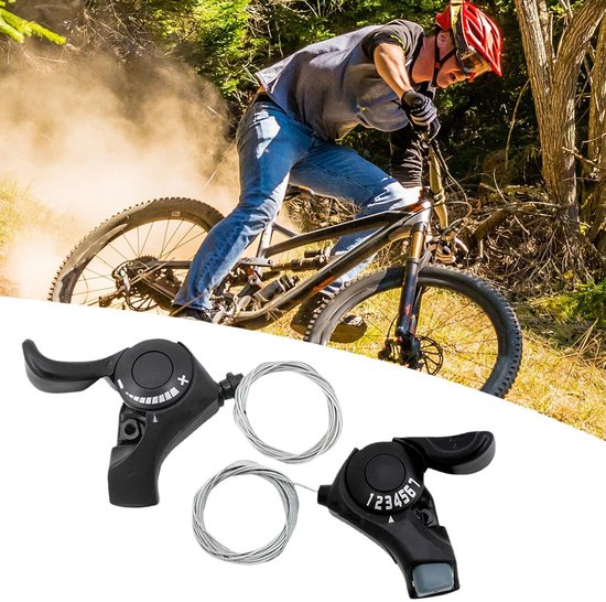 Bikes Gear Derailleur, 3-Speed Gear Shifter, 7-Speed Shifter Lever ...