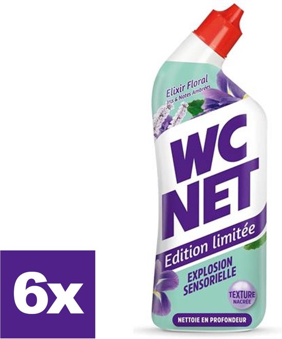 WC NET Toiletreiniger - Elixir Floral - Limited Edition - 6 flessen ...