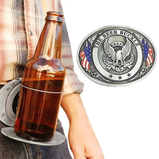 Vostara - Draagbare Bierhouder - Bierriem - Bier Dienblad - Bier Tray ...