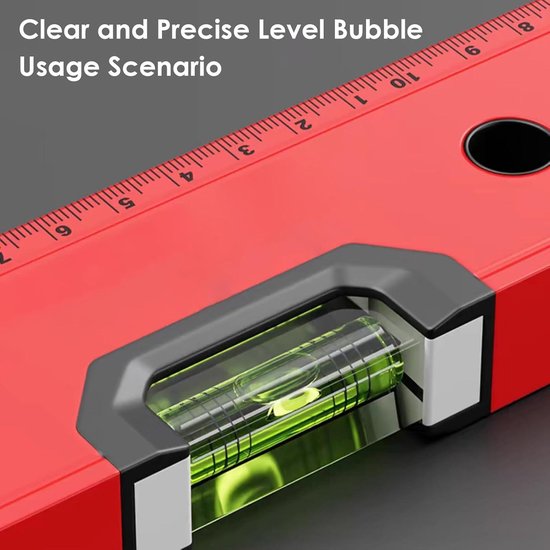Vierkante Mini Waterpas Bubble - Instrument Balans - 15 × 15 × 40mm - 5 ...