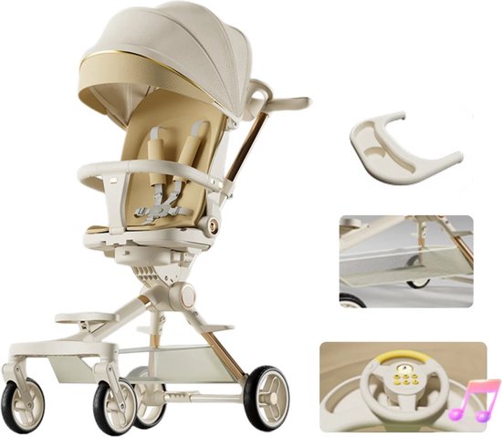 Luxe Kinderwagen - Luxe Kinderkoets - Luxe Babywagen - Luxe Baby Koets ...