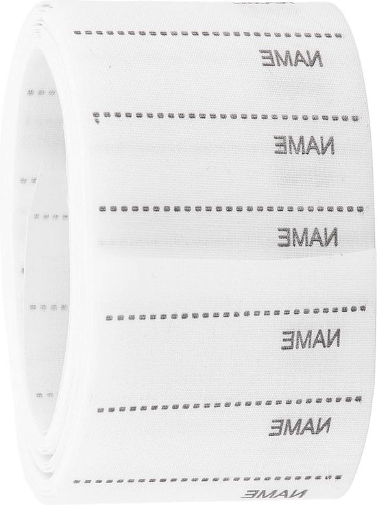 Beschrijfbare Ijzer Op Kleding Labels - 200 Stuks - Gepersonaliseerde ...