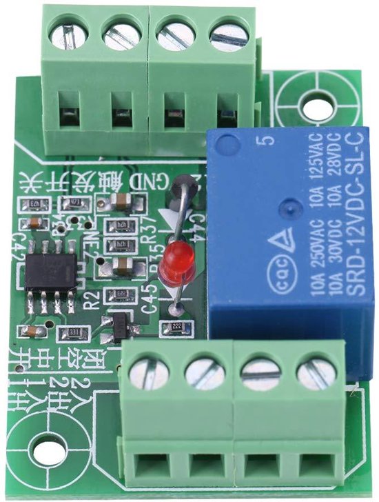 12V Trigger Switch Relay Bistabiel Circuit Control Module - Single ...