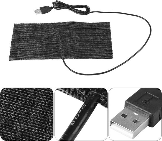 Tapis chauffant USB - Chauffe-tapis de souris 5V - 20 × 10 cm ...