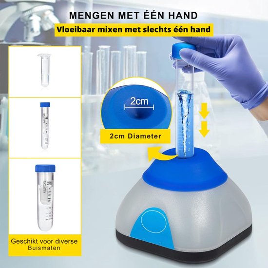 Mini Vortex Mixer - Laboratorium Mixer – Paint Shaker - Nagellak ...