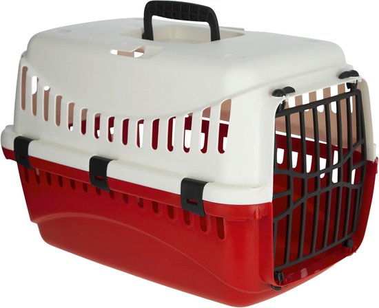 Transportbox Expedion van kunststof 45 x 30 x 30 cm crème-bordeaux voor ...