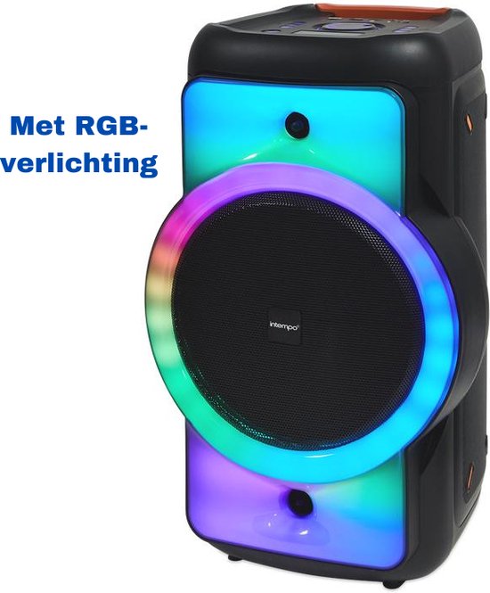 Fresh 'n Rebel Partybox - Draadloze Partyspeaker met Microfoon | bol