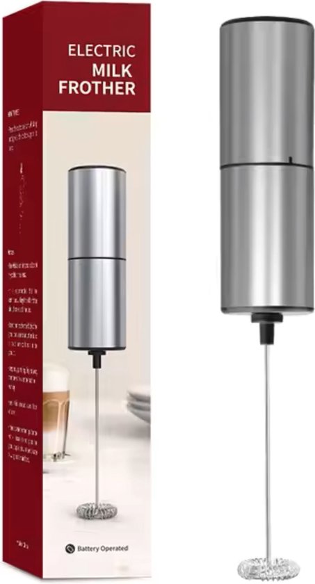 TuttoBello - Elektrische Melkopschuimer - Melk Opschuimer Handmatig - Koffie Mini... | bol