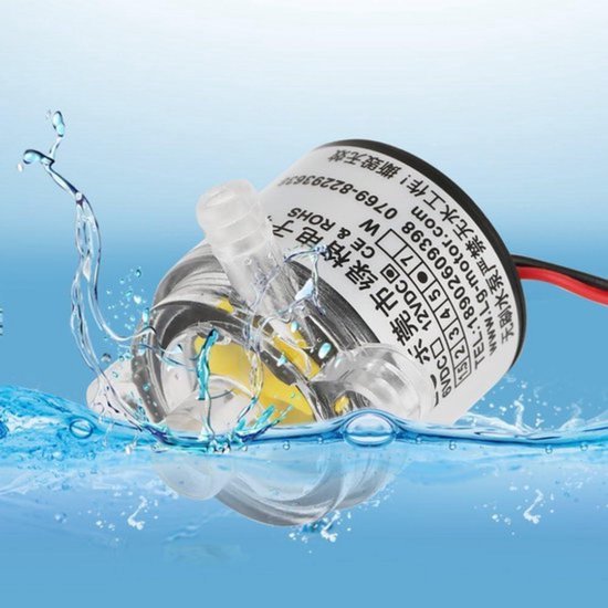 Mini-waterpomp zonder water onderdompelbaar 12 V DC 6 W - hoge ...