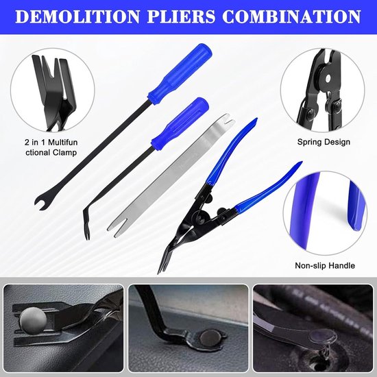 352 Pieces Car Disassembly ToolTrim Removal Tool Kit - Set with Fixing ...