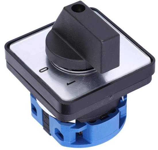 Draaischakelaar 2-posities 20 A AC 660 V draaibare cam-schakelaar 4 klemmen... | bol