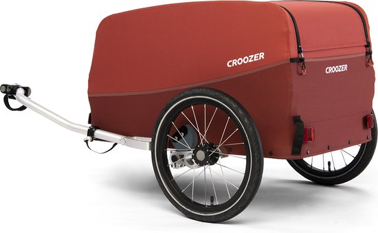 Croozer Cargo Tuure Fietskar - Lava Rood | bol