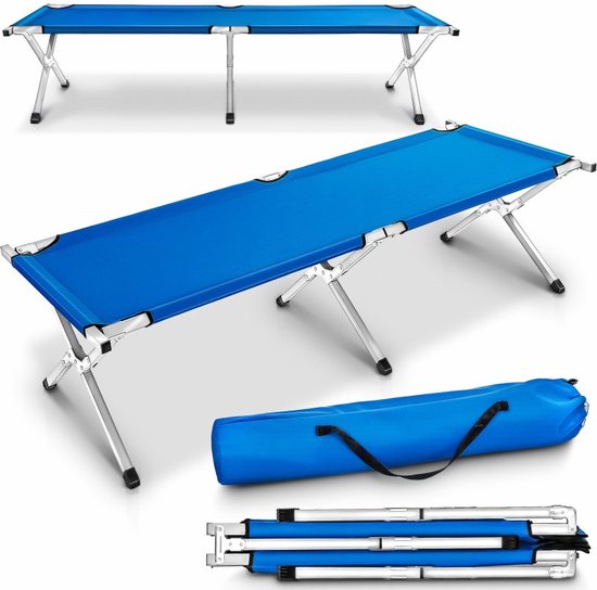 Coazy | 1 Persoon Veldbed 210cm | Kampeerbed Opvouwbaar (150kg ...