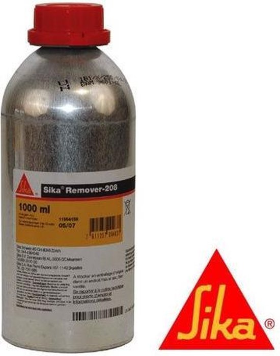 Sika Remover 208 - Verwijdering van niet-uitgeharde resten van lijm ...